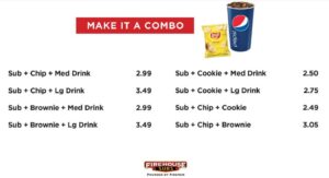 Firehouse Subs Menu Pdf [ Updated 2025 ]